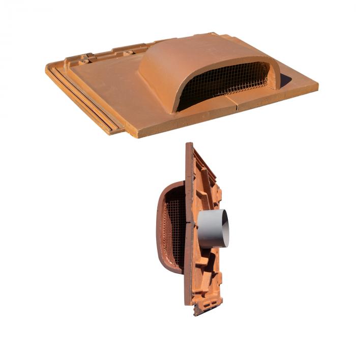 V10 Interlocking Flat Clay Roofing Tile Roofing Tiles