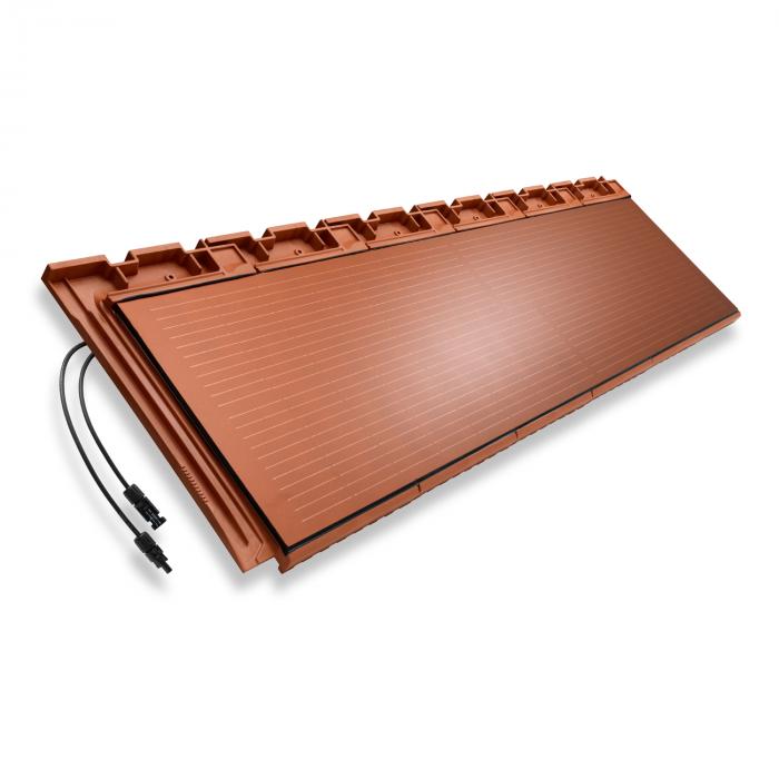 Crest Clay G10 S PV Solar Tile Solar Tiles